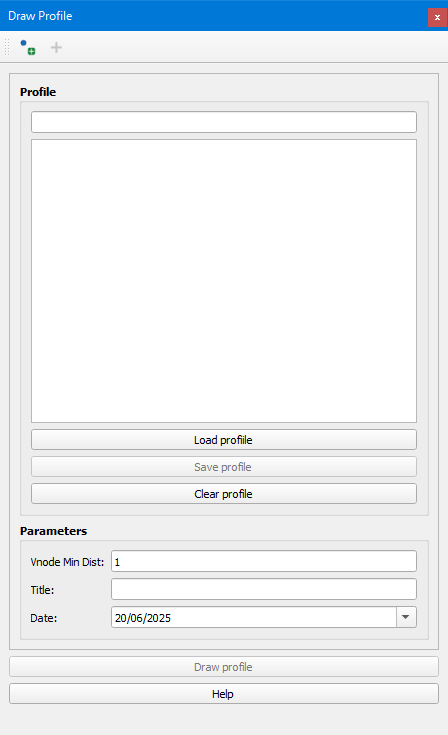 7. Profile tool — Giswater Documentation documentation